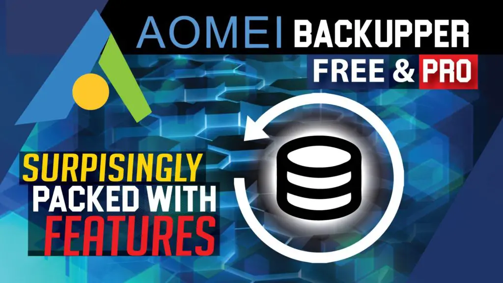 Aomei Backupper Free & Pro Review | Real Hardware Reviews