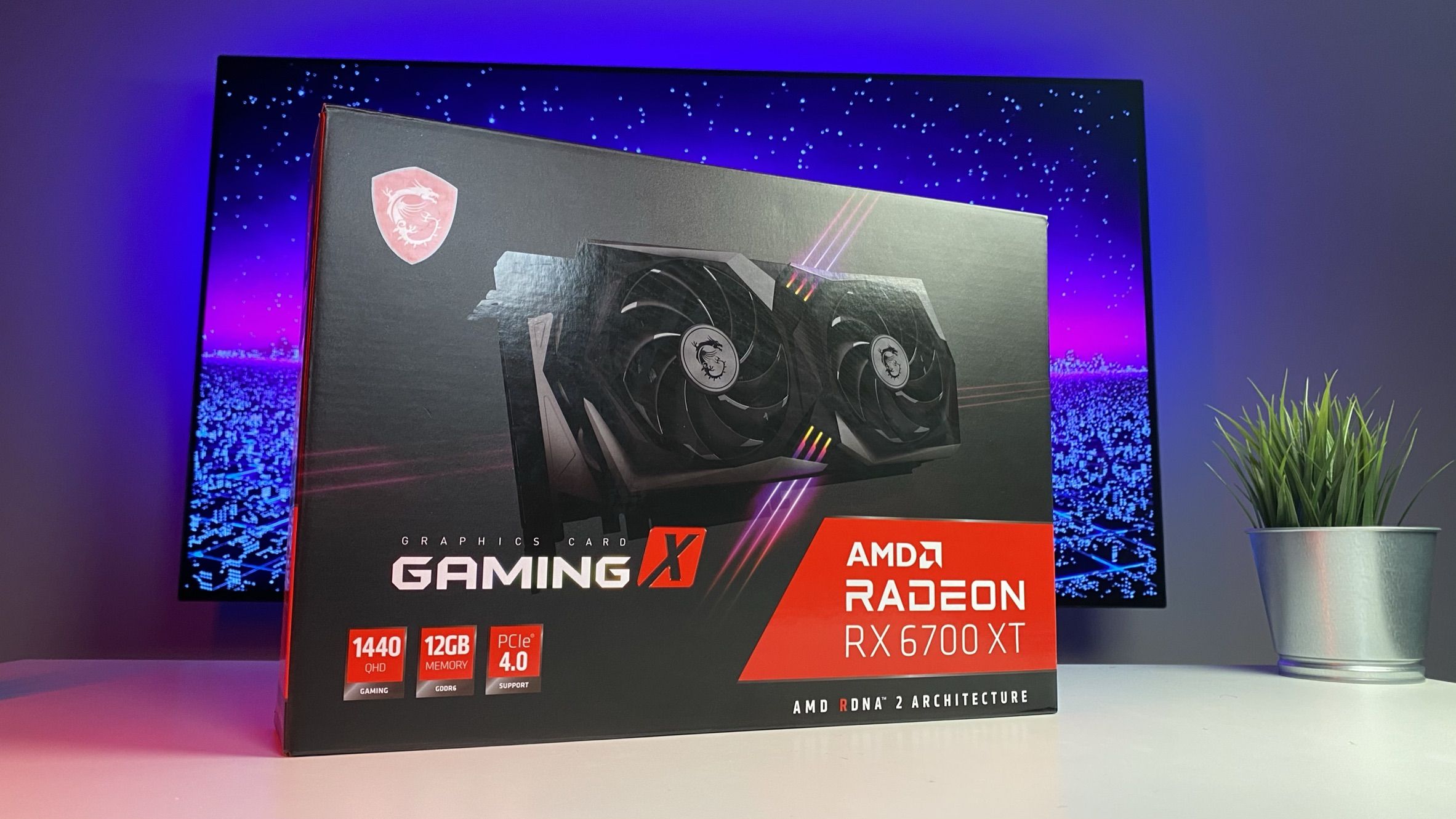 MSI RX 6700 XT GAMING X 12G Unboxing